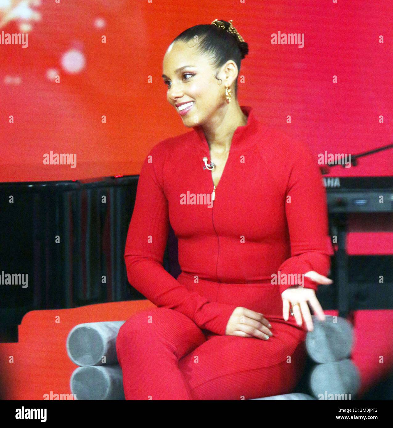 Alicia Keys Stops By The Today Show -PICTURED: Alicia Keys -LOCATION ...