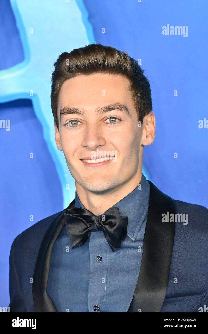 London, UK - 6th December 2022 George Russell at Avatar, The Way of ...