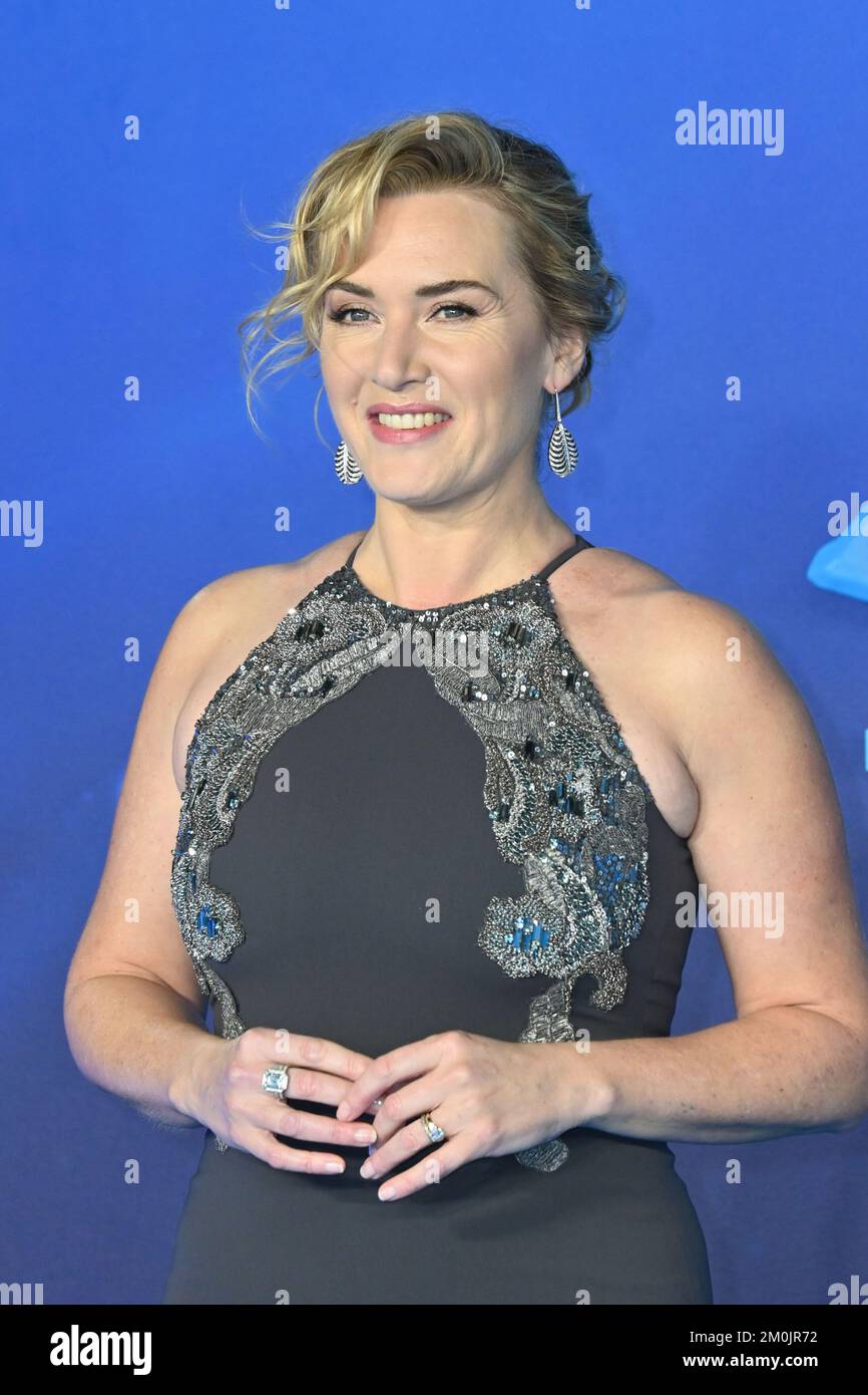 London, UK - 6th December 2022 Kate Winslet at Avatar, The Way of Water ...