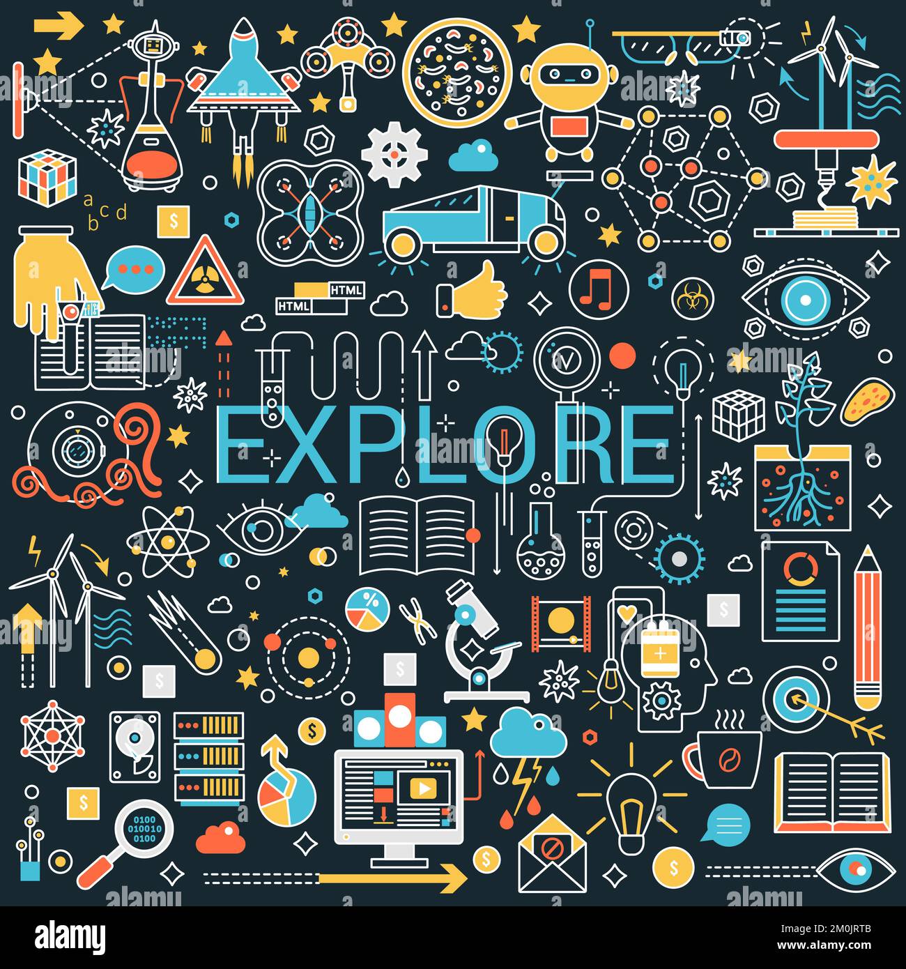 Creative learning and world exploration. Science discovery and ...