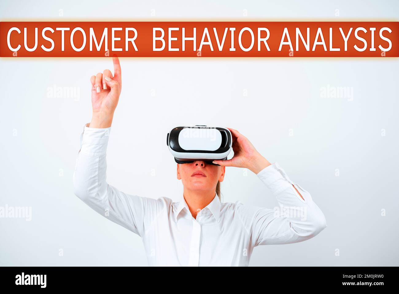 Sign Displaying Customer Behavior Analysis Concept Meaning Buying