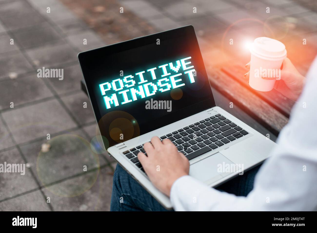 Conceptual caption Positive Mindset. Business overview mental and ...