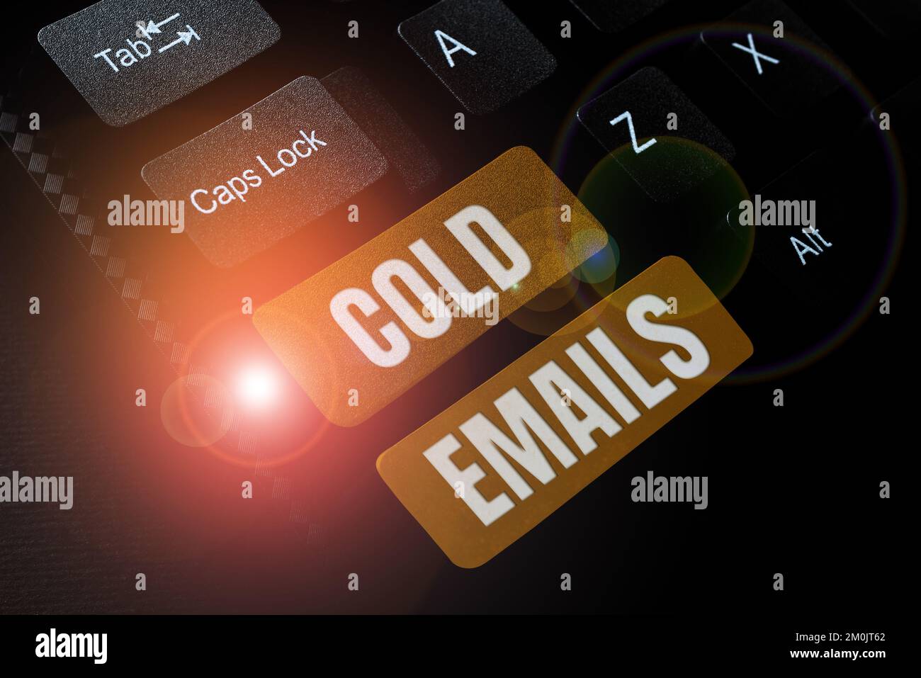 Writing displaying text Cold Emails. Conceptual photo unsolicited email ...