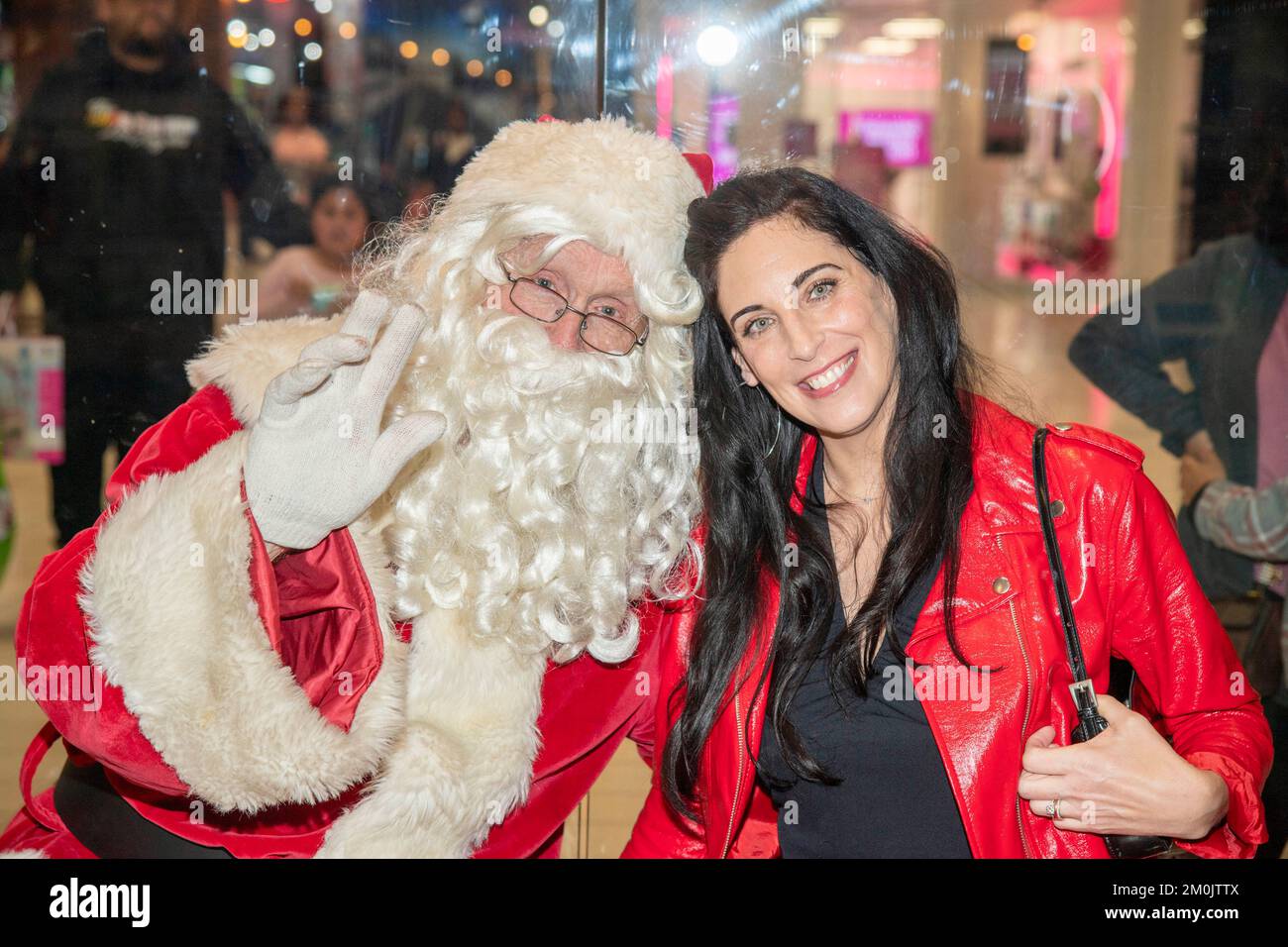 Al Burke - Santa, Mia Schaikewitz attends Christy’s Foundation ...
