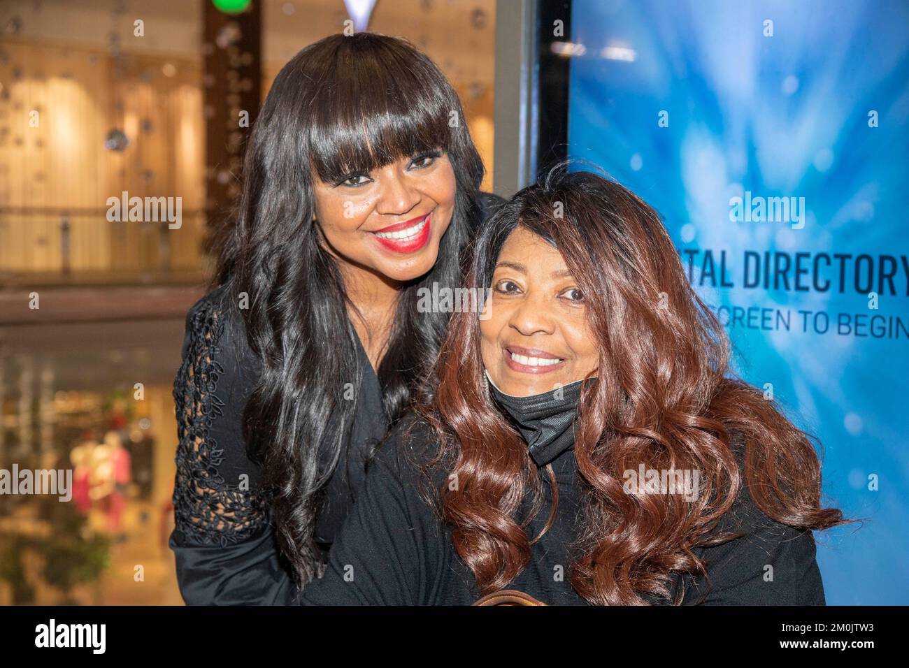 Shanice Wilson with Crystal Wilson attends Christy’s Foundation ...