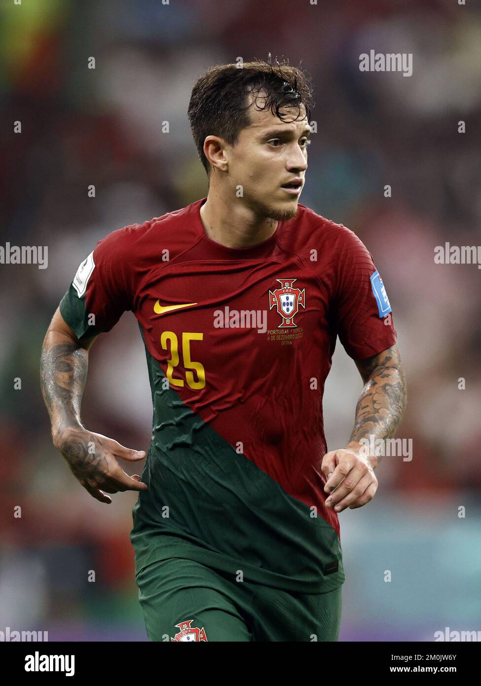 AL DAAYEN - Otavio of Portugal during the FIFA World Cup Qatar 2022 ...