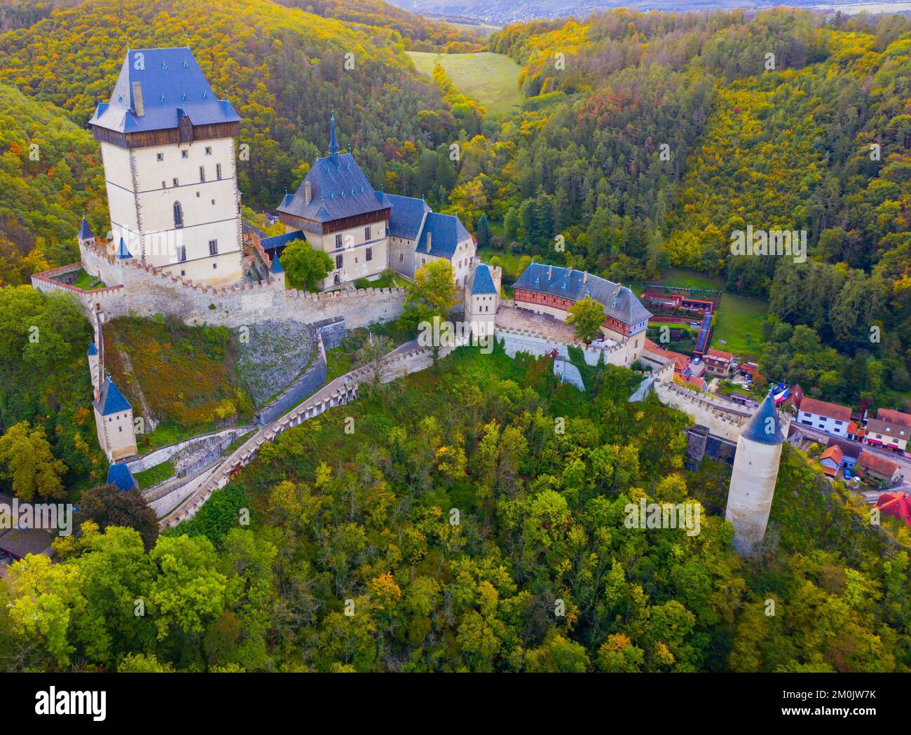 Classic karlstejn castle hi-res stock photography and images - Alamy