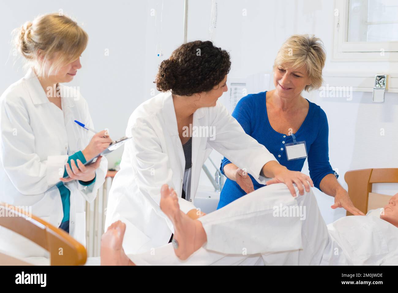 portrait of medical seminar with doctor Stock Photo - Alamy