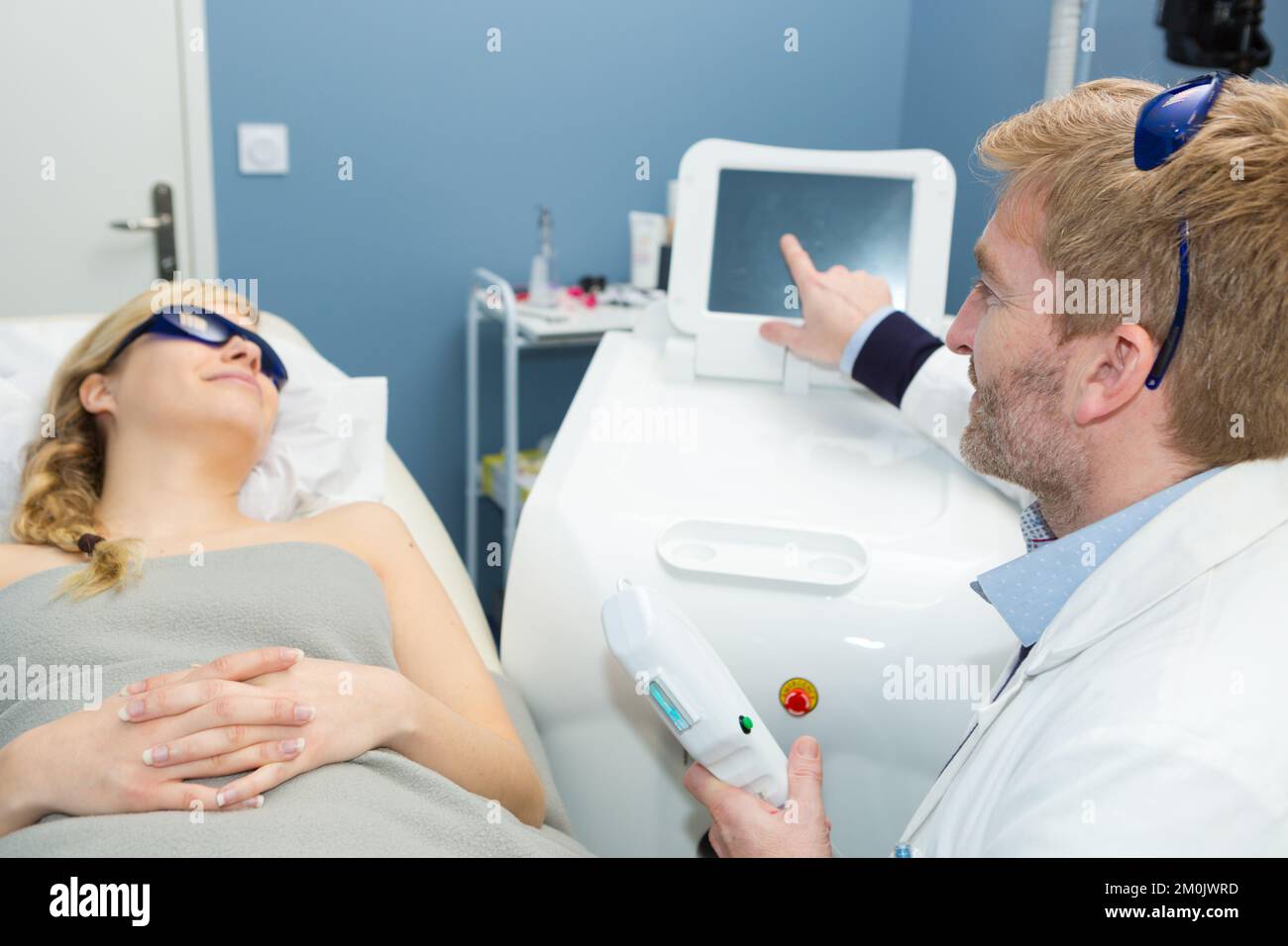 Therapeutic laser hi-res stock photography and images - Alamy