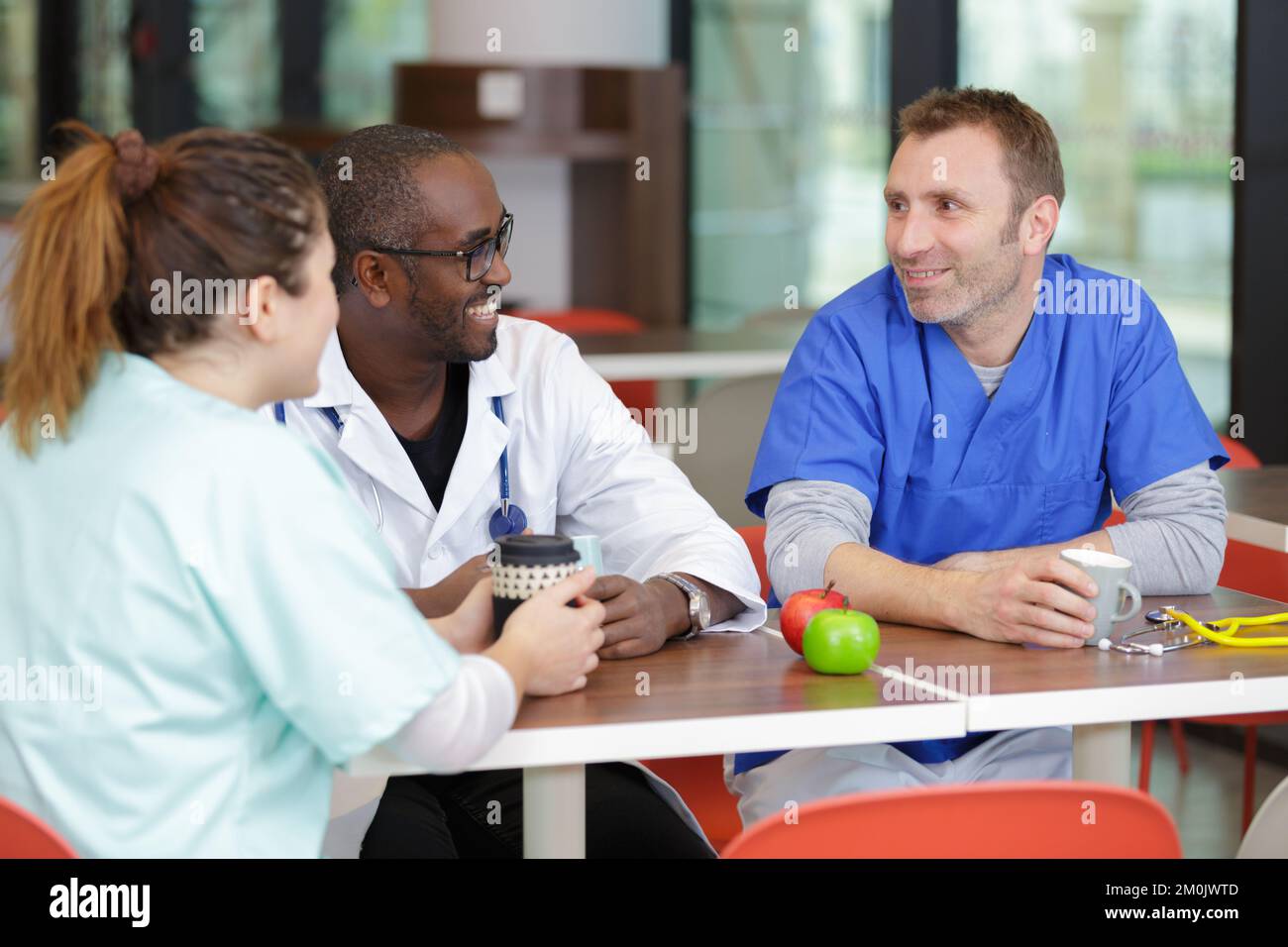 School cafeteria during hi-res stock photography and images - Alamy