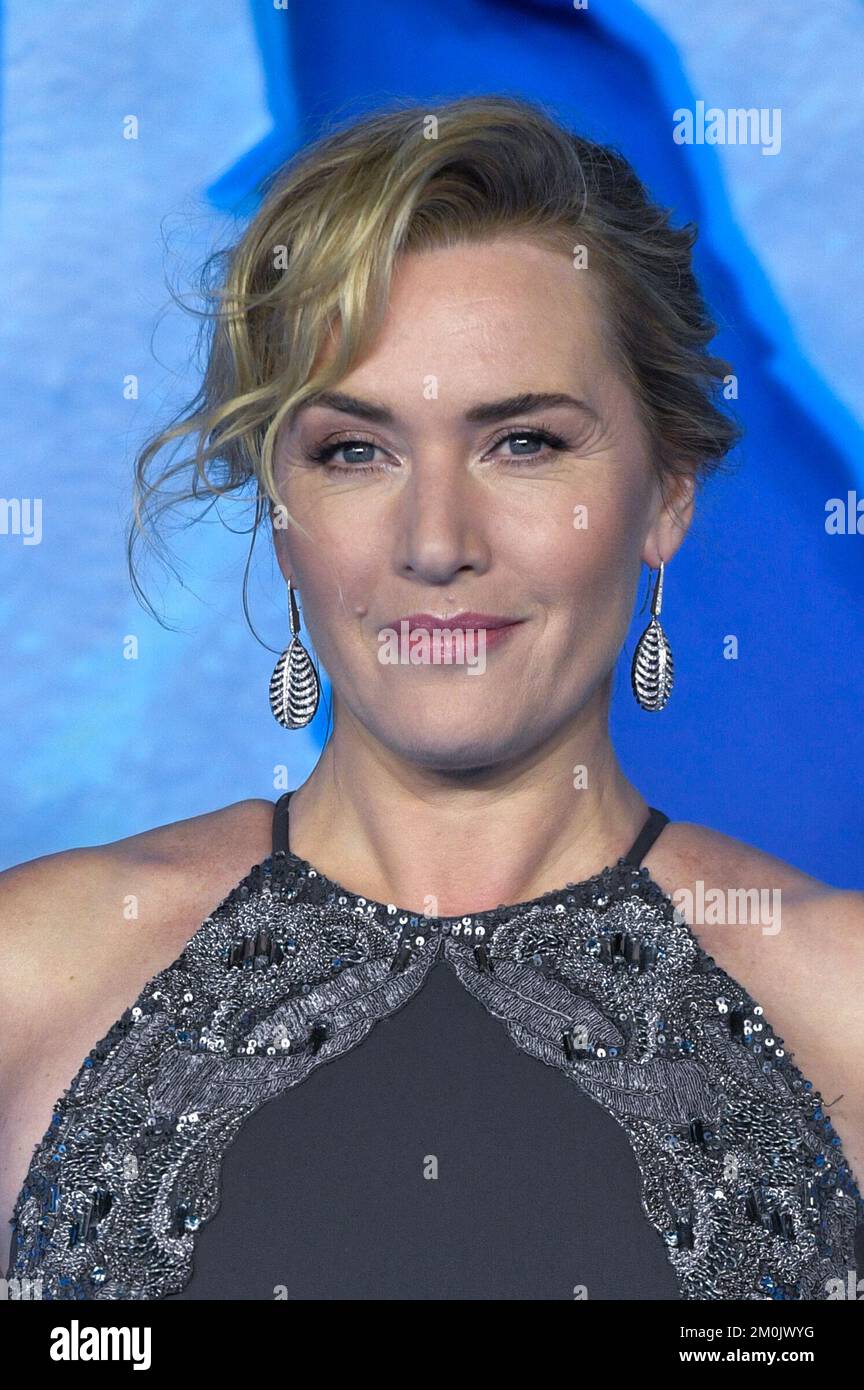 Kate Winslet attending the Avatar: The Way Of Water World Premiere in ...