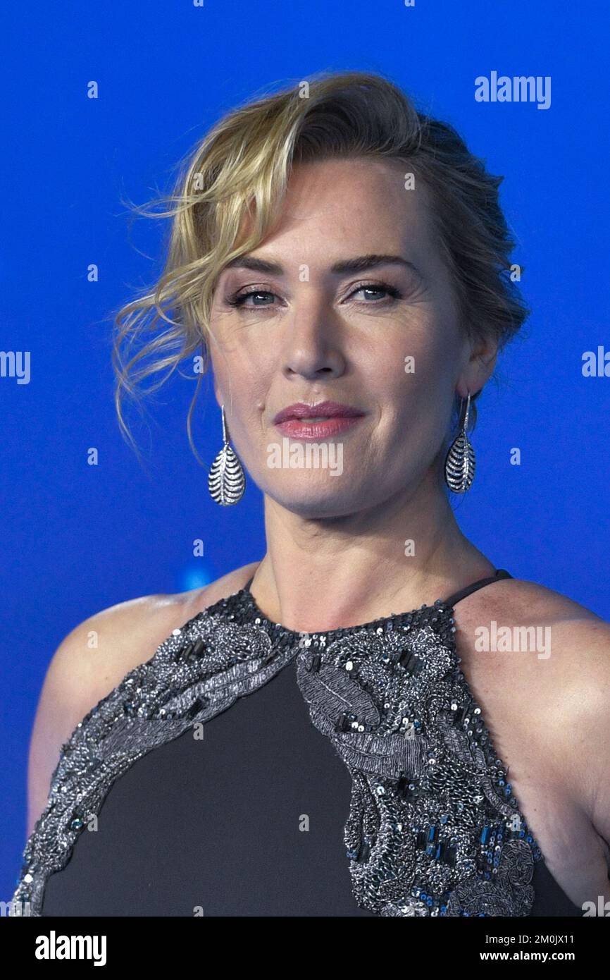 Kate Winslet attending the Avatar: The Way Of Water World Premiere in ...