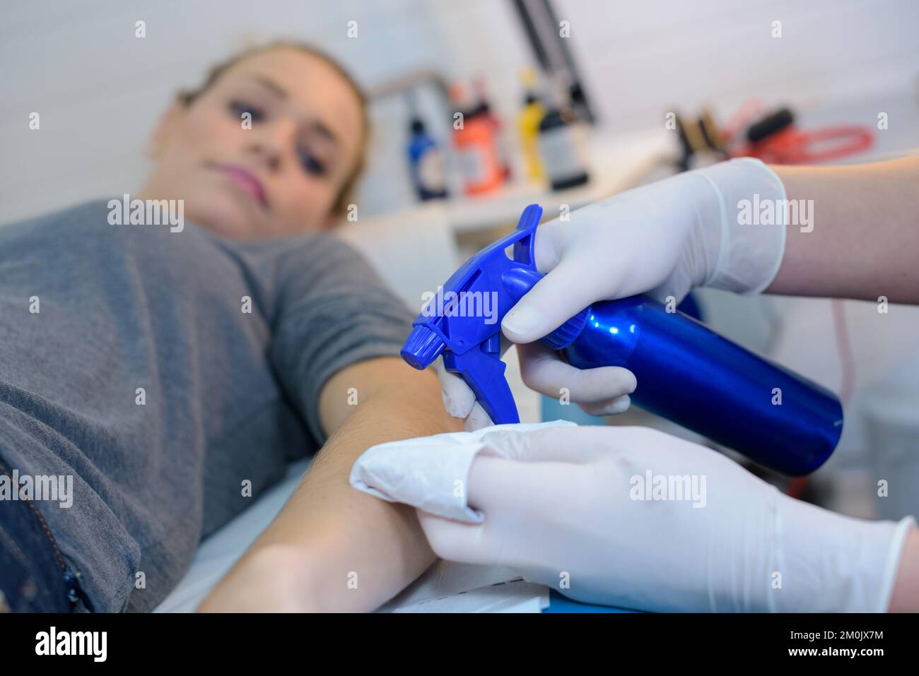 Skin modification hi-res stock photography and images - Alamy