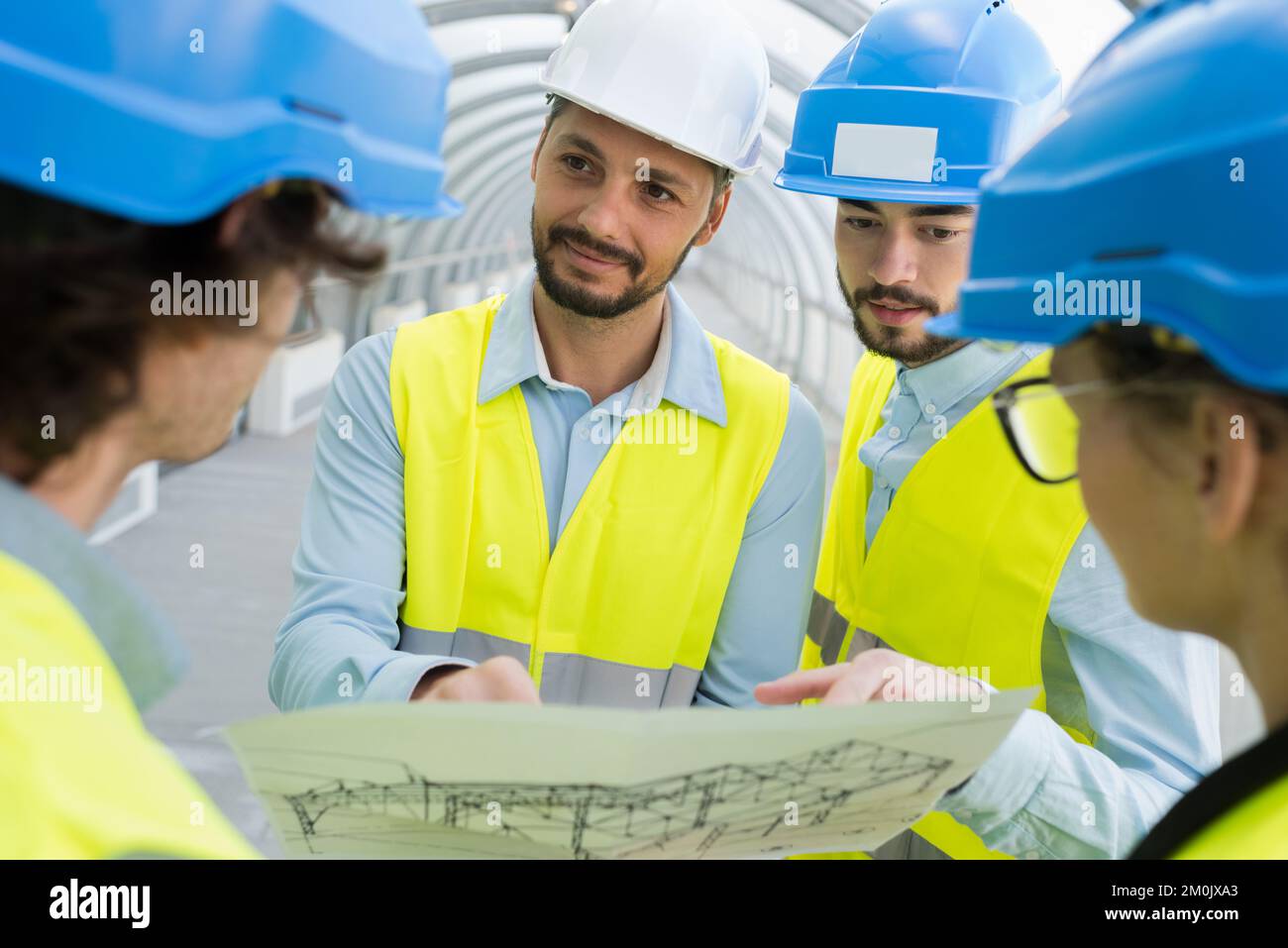 Contractors engineers hi-res stock photography and images - Alamy
