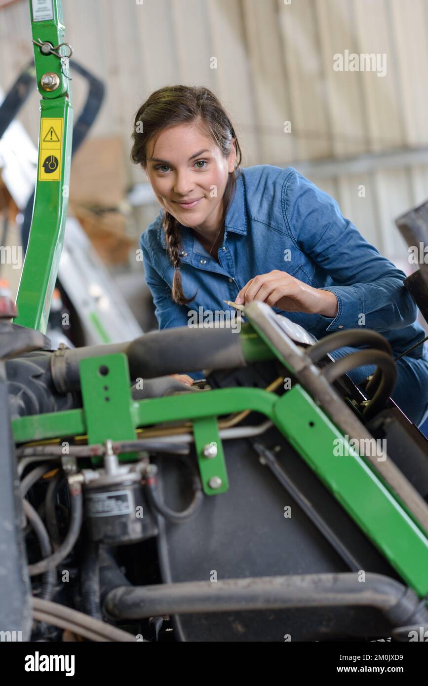 Farmer posing tractors hi-res stock photography and images - Alamy