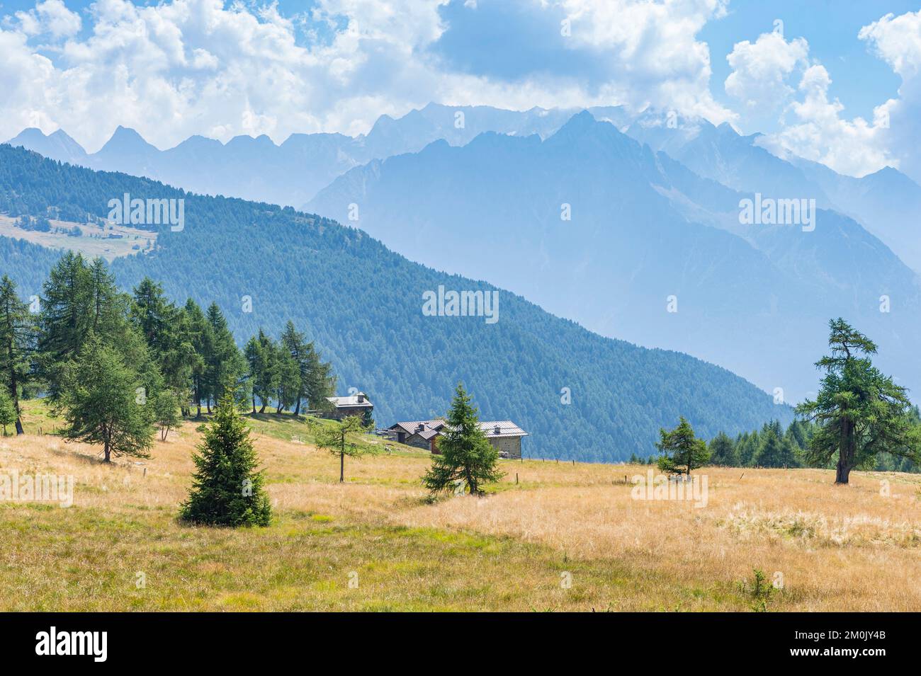 mounts near the mortirolo pass, mortirolo pass, italy Stock Photo - Alamy