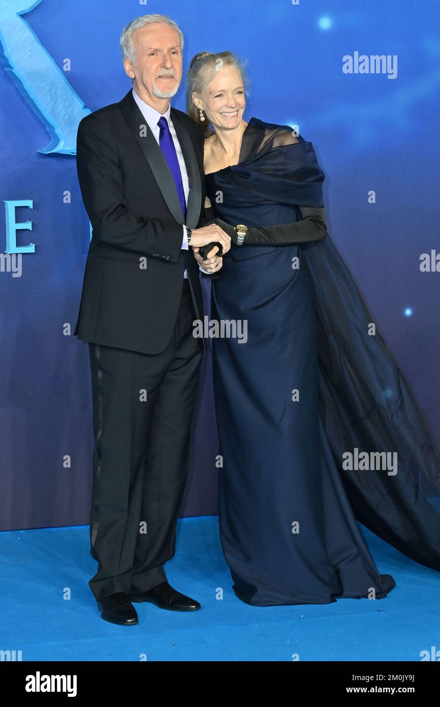 World Premiere Of `Avatar: The Way of Water` In London -PICTURED: James ...