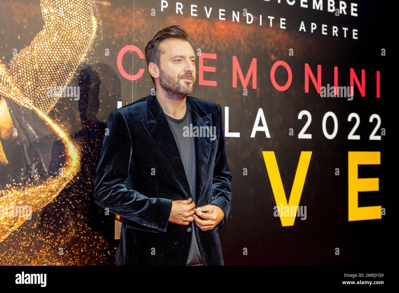 Italy 6 December 2022 Cesare Cremonini at cinema Odeon for Imola Live ...