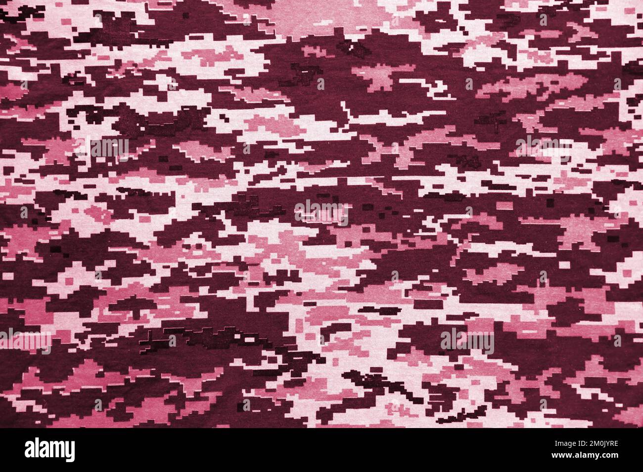 Fabric with texture of Ukrainian military pixeled camouflage. Cloth ...