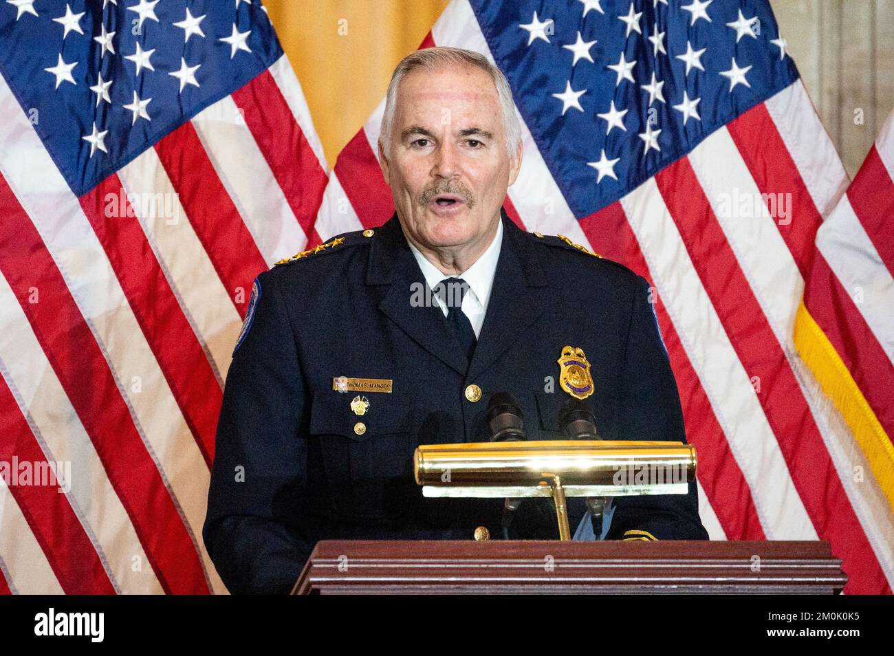 Washington, United States. 06th Dec, 2022. Chief J. Thomas Manger ...