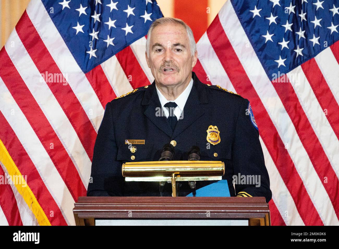 Washington, United States. 06th Dec, 2022. Chief J. Thomas Manger ...