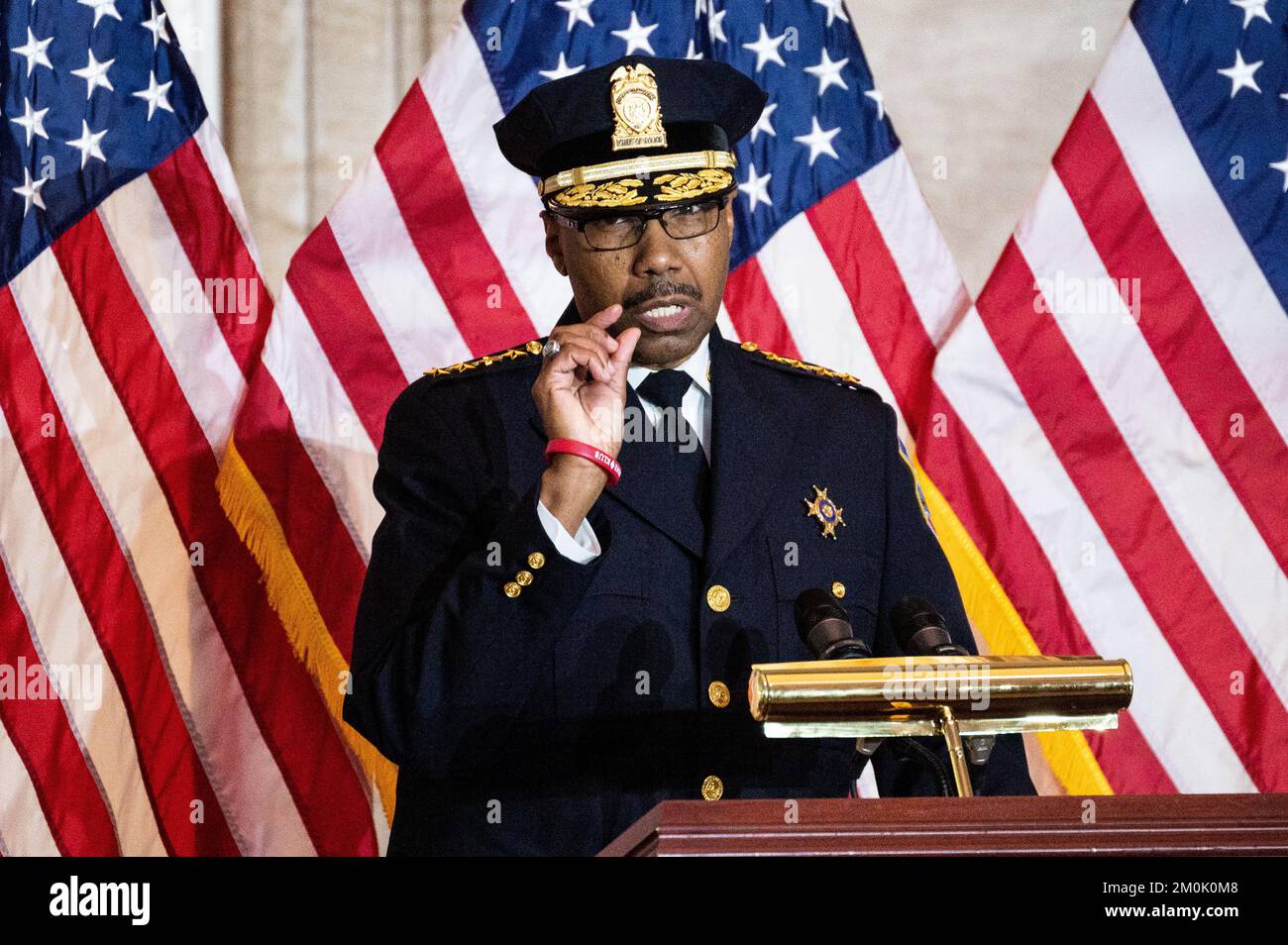 Washington, United States. 06th Dec, 2022. Chief Robert J. Contee, III ...