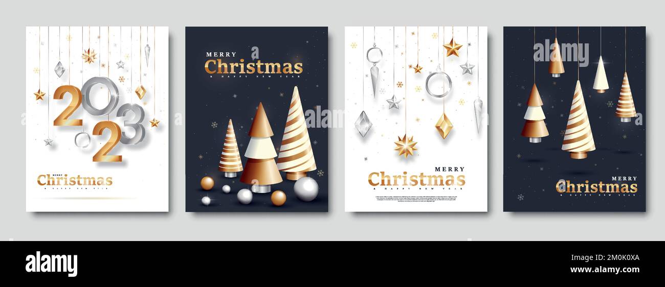 Christmas menu concept black Stock Vector Images - Alamy