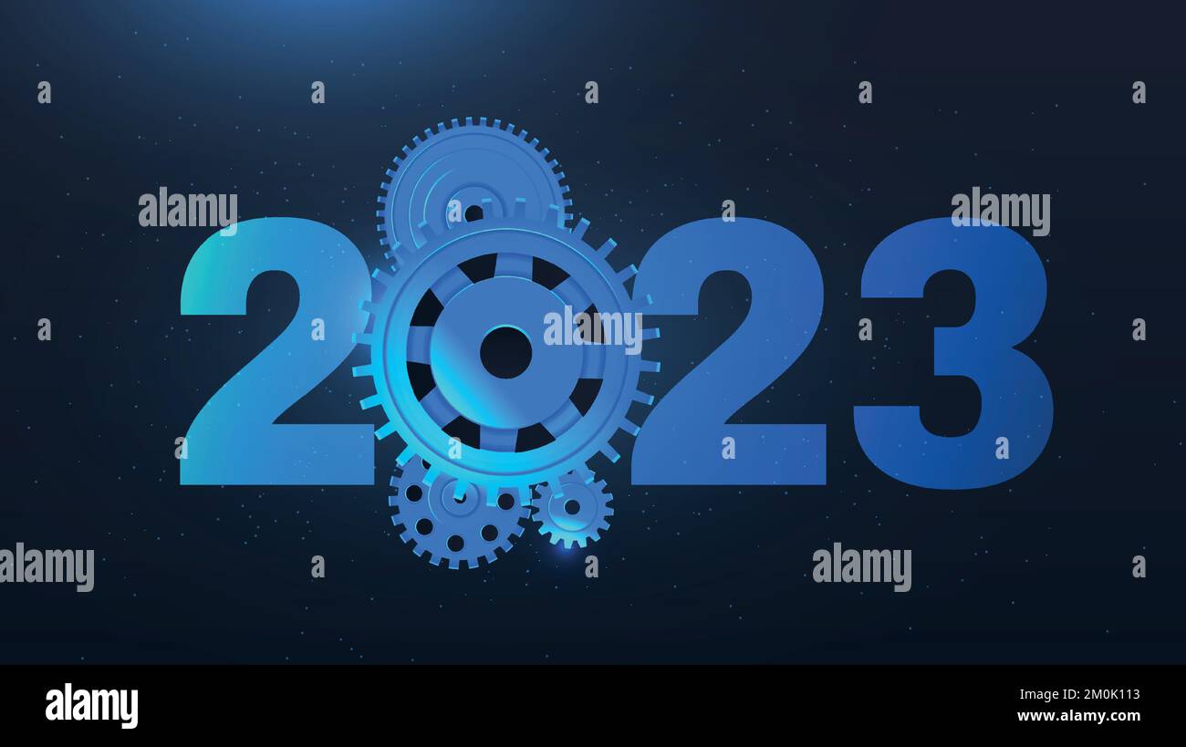 Process 2023 year concept Stock Vector Image & Art - Alamy