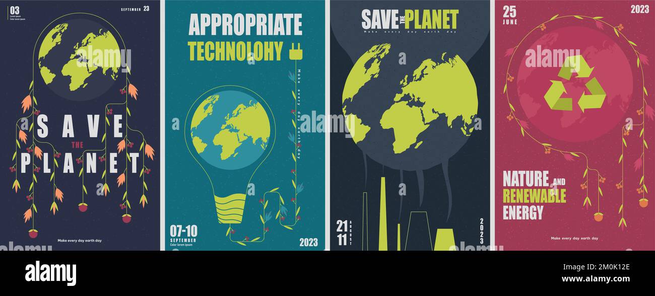 Save planet poster set Stock Vector Image & Art - Alamy Save planet poster set Stock Vector Image & Art - Alamy