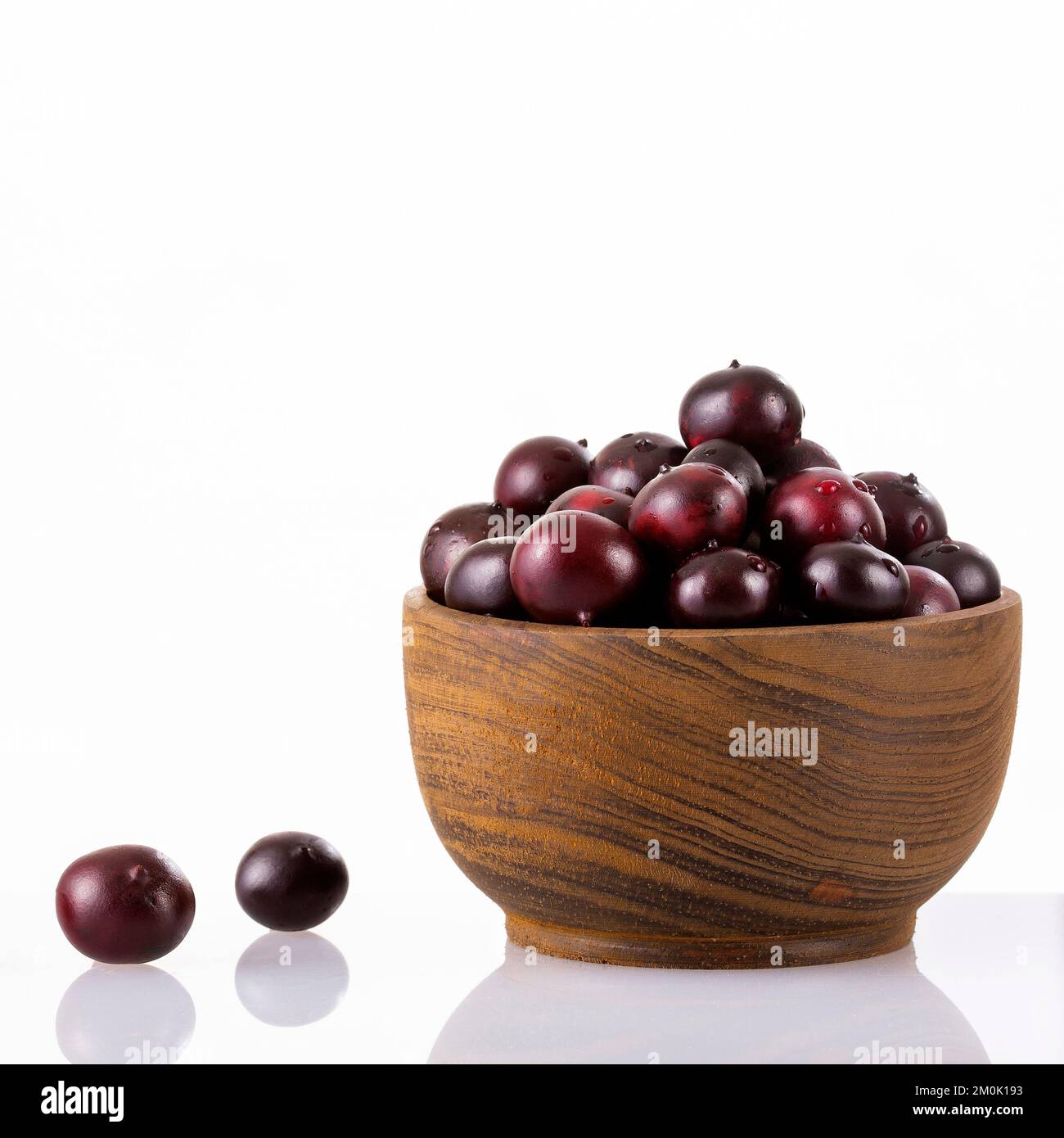 Bactris guineensis - Tropical berry of the coastal corozo Stock Photo ...