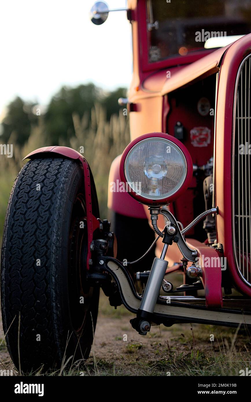 Model a ford headlight hi-res stock photography and images - Alamy