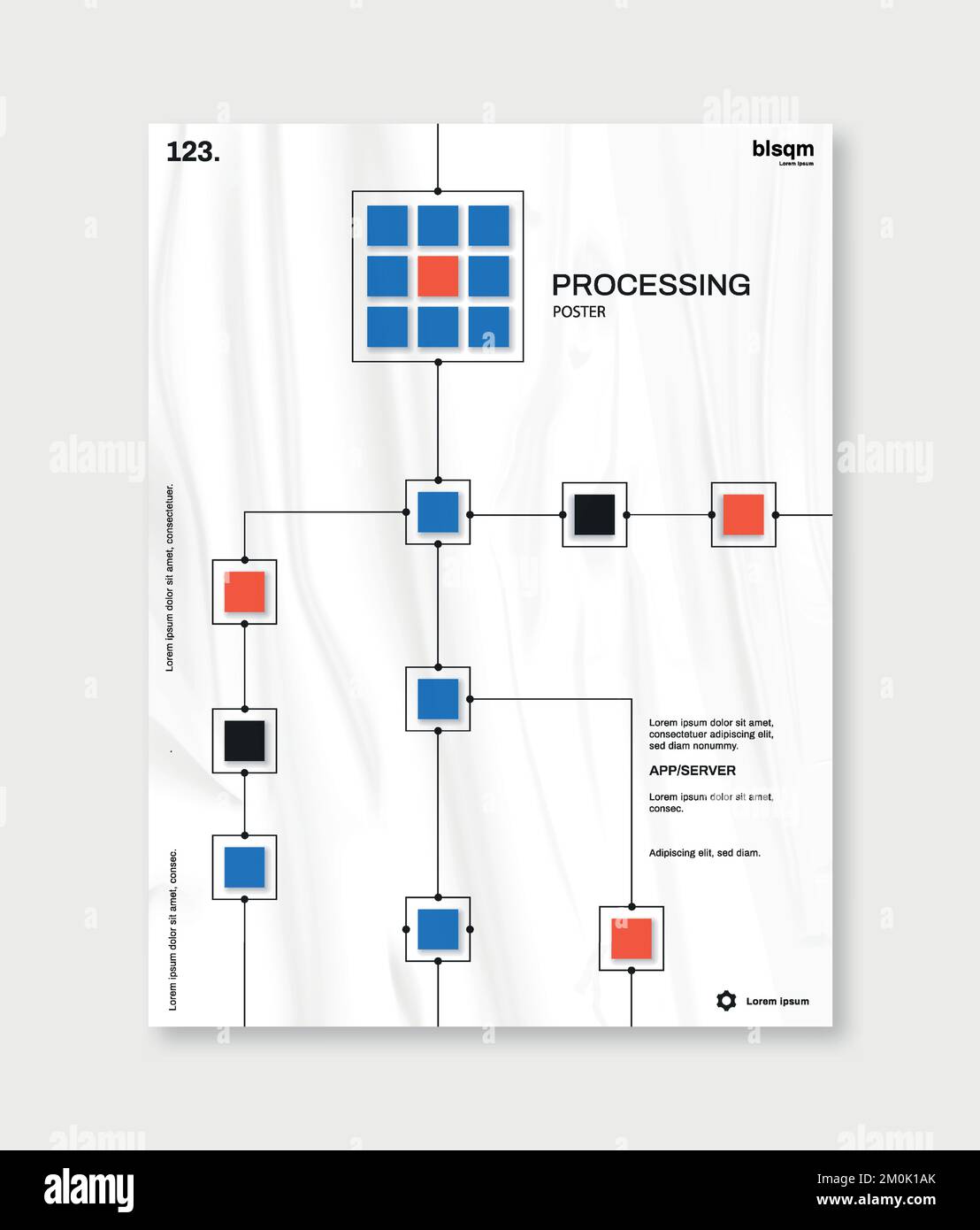 Processing poster concept Stock Vector Image & Art - Alamy