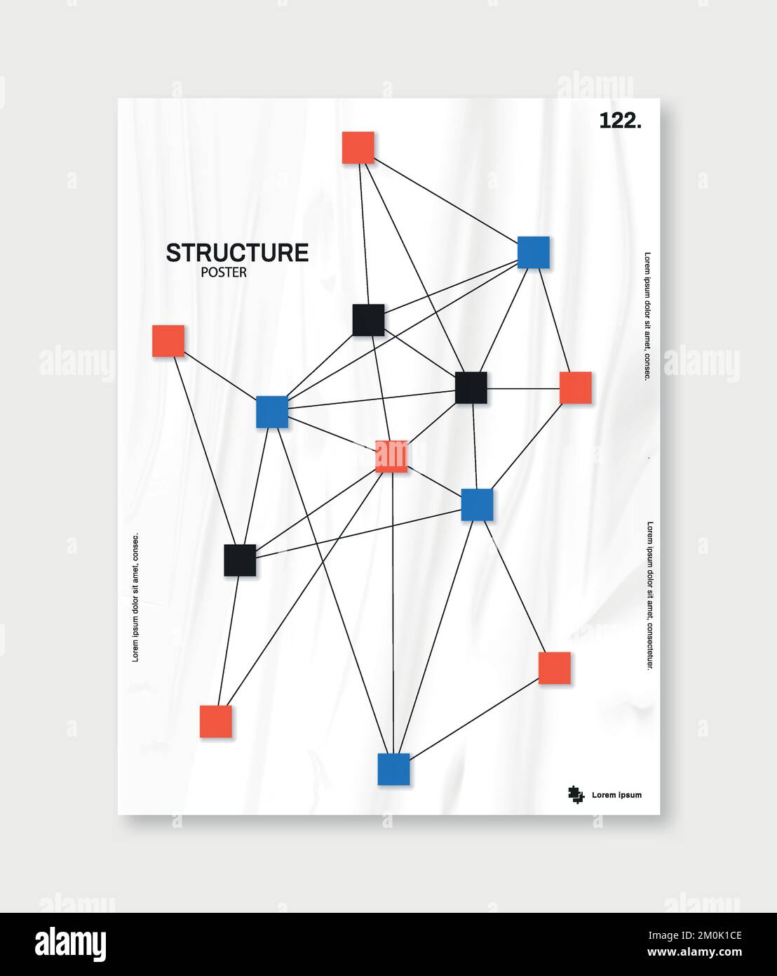 Structure poster concept Stock Vector Image & Art - Alamy