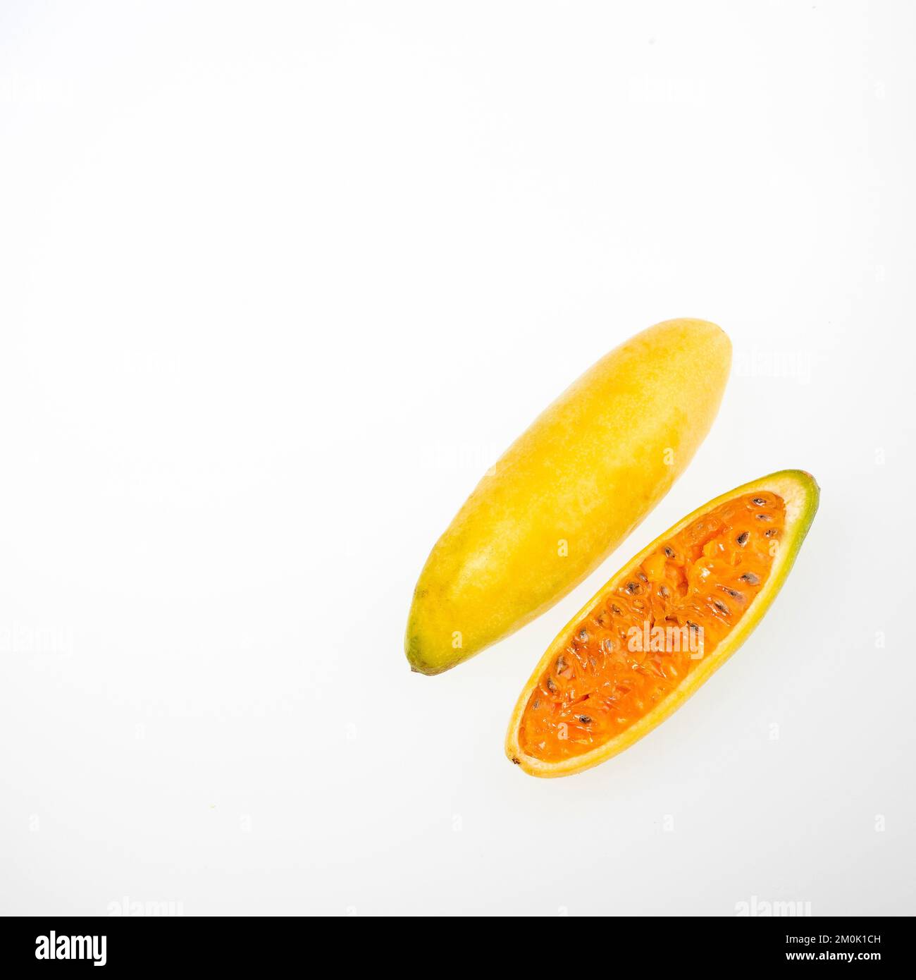 Organic curuba, Colombian exotic and tropical fruit - Passiflora ...