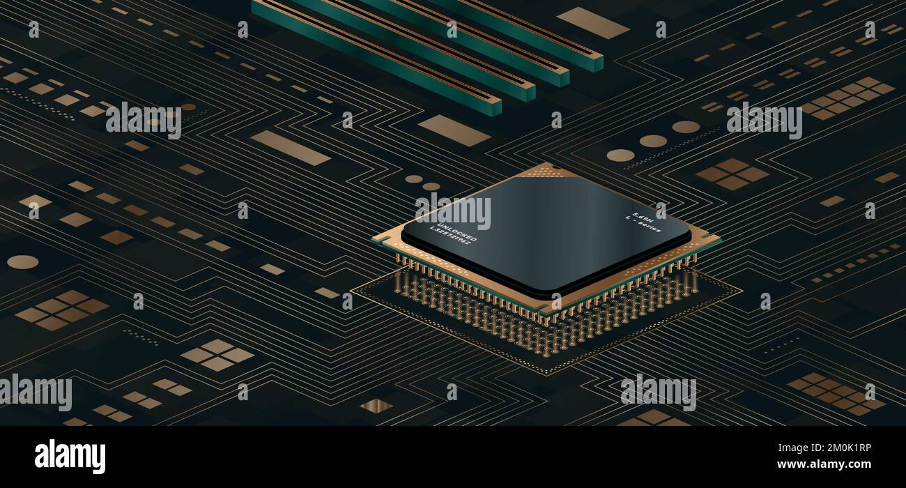 Cpu Socket Concept Stock Vector Image And Art Alamy