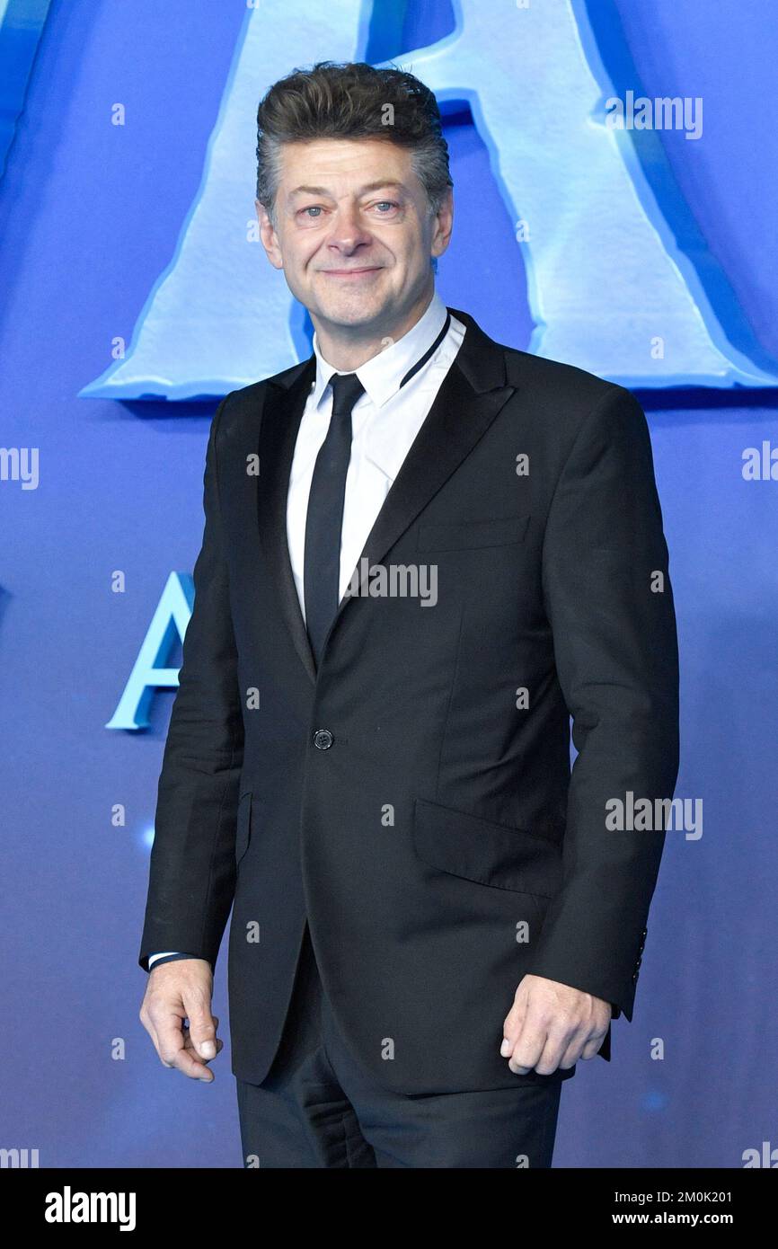 Andy Serkis attending the Avatar: The Way Of Water World Premiere in ...