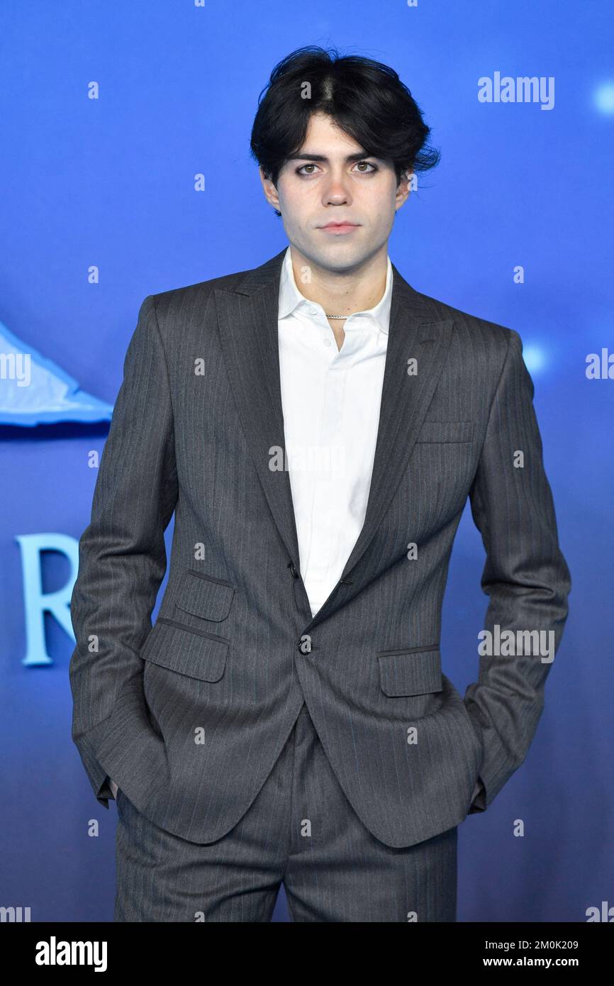 Benji Krol attending the Avatar: The Way Of Water World Premiere in ...