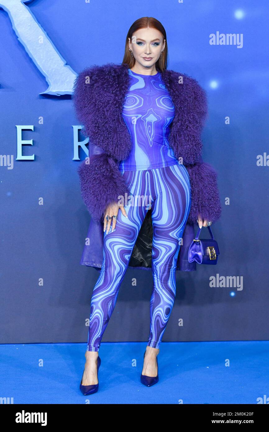 Elz the Witch attending the Avatar: The Way Of Water World Premiere in ...