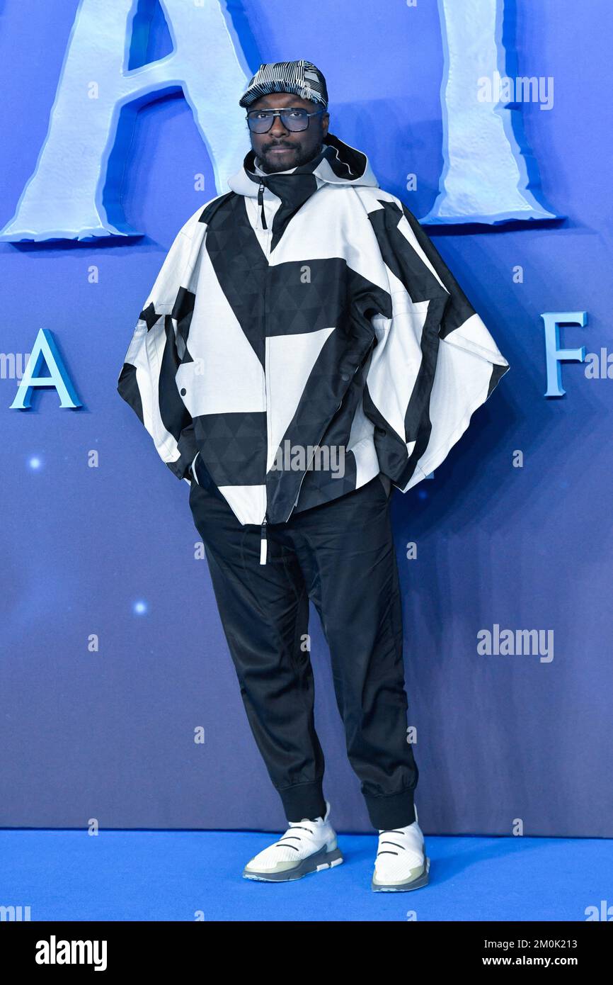 Will.i.am attending the Avatar: The Way Of Water World Premiere in ...