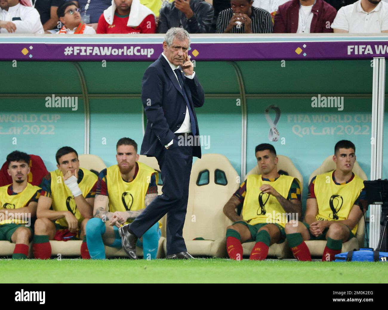 Coach of Portugal Fernando Santos during the FIFA World Cup 2022, Round ...