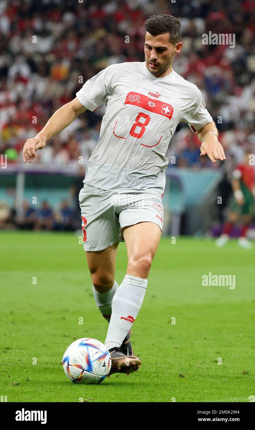 Remo Freuler of Switzerland during the FIFA World Cup 2022, Round of 16 ...