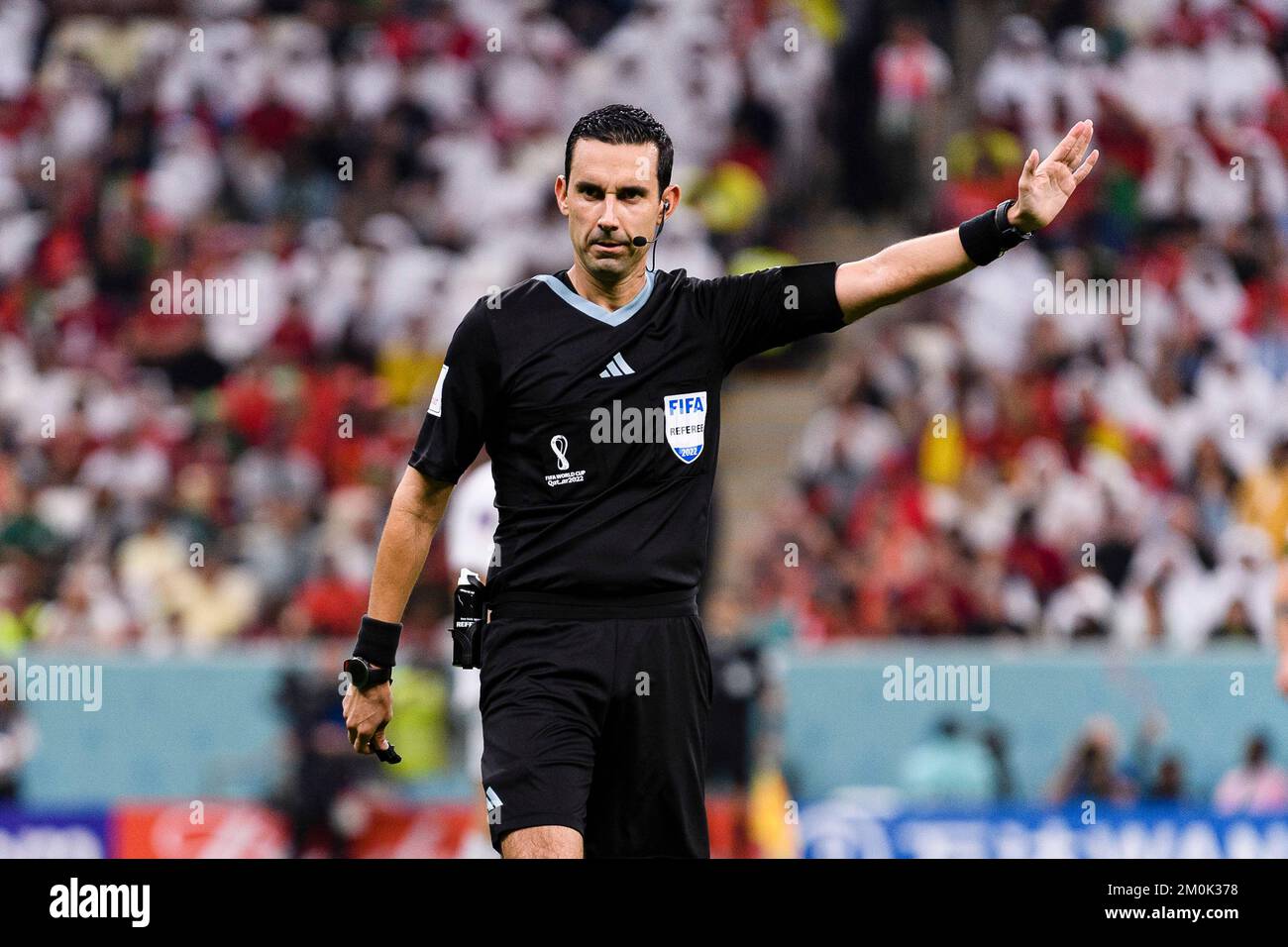 December 6, 2022, Lusail, qatar: Lusail Stadium Referee, Cesar Ramos ...