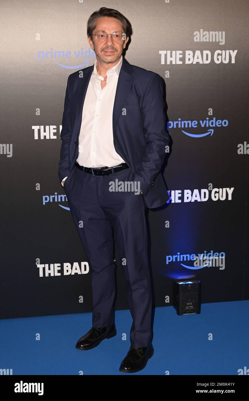 Rome, Italy. 06th Dec, 2022. Ivan Gambirtore attends the blu carpet of the Prime Video movie ...
