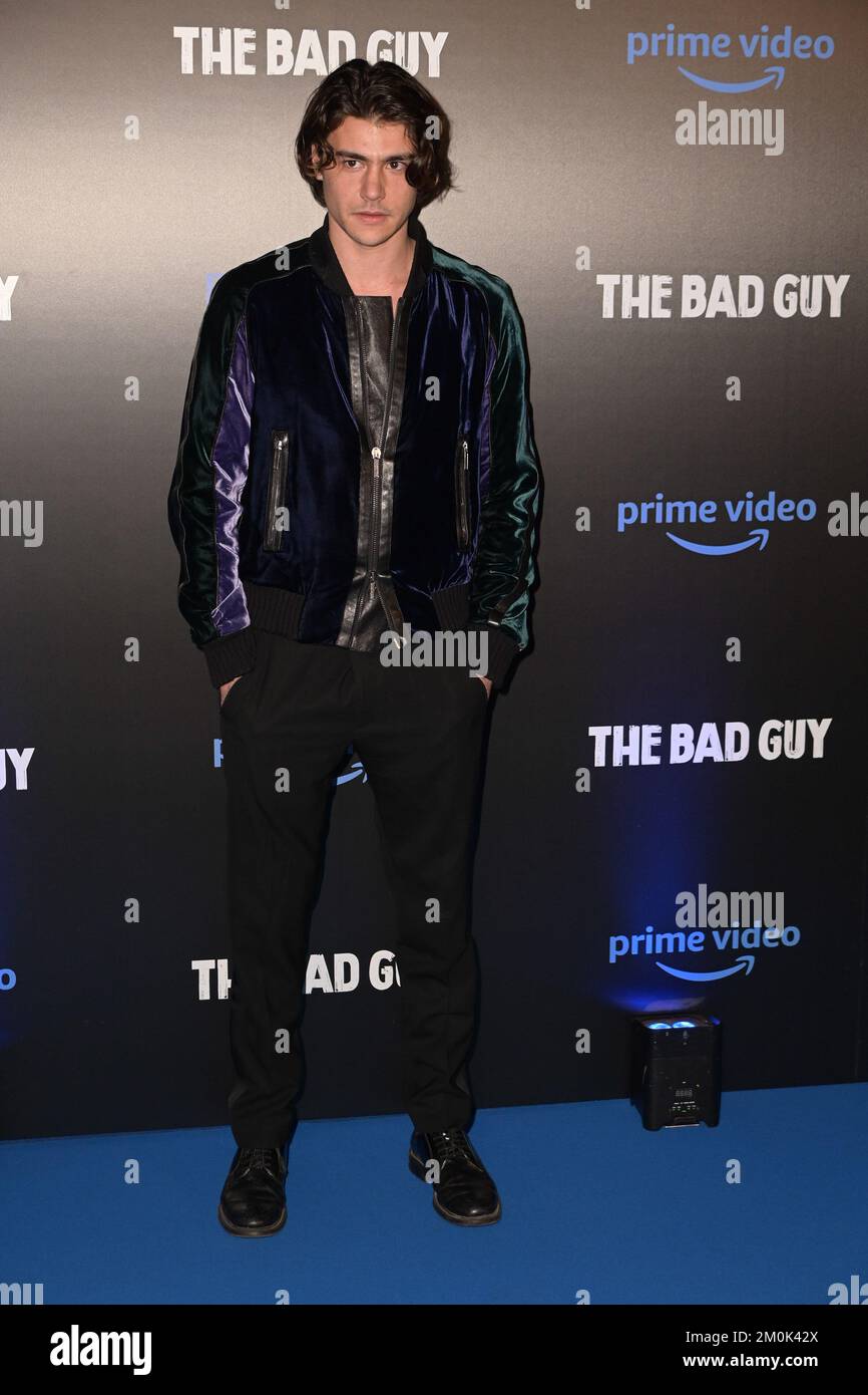 Rome, Italy. 06th Dec, 2022. Vittorio Magazzù attends the blu carpet of ...