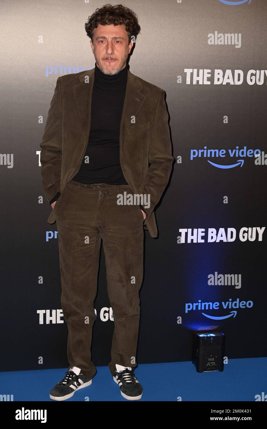 Rome, Italy. 06th Dec, 2022. Alfio Sorbello attends the blu carpet of ...