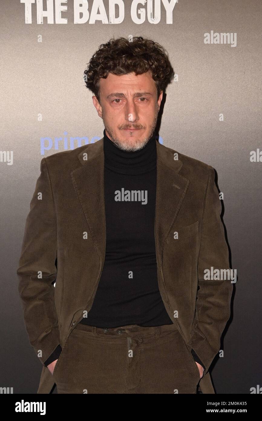 Rome, Italy. 06th Dec, 2022. Alfio Sorbello attends the blu carpet of ...