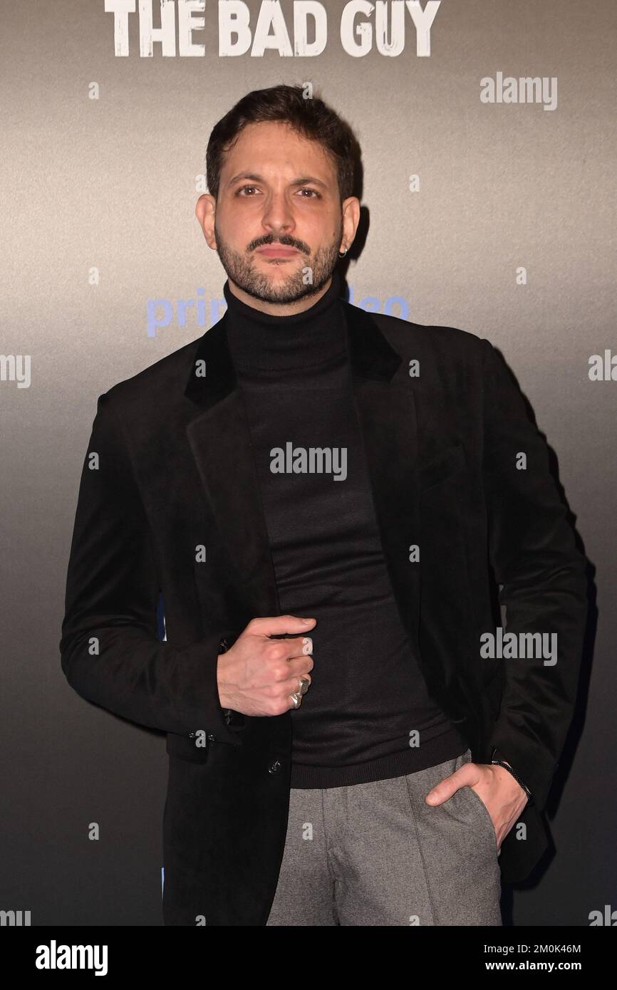 Rome, Italy. 06th Dec, 2022. Alessandro Lui attends the blu carpet of ...