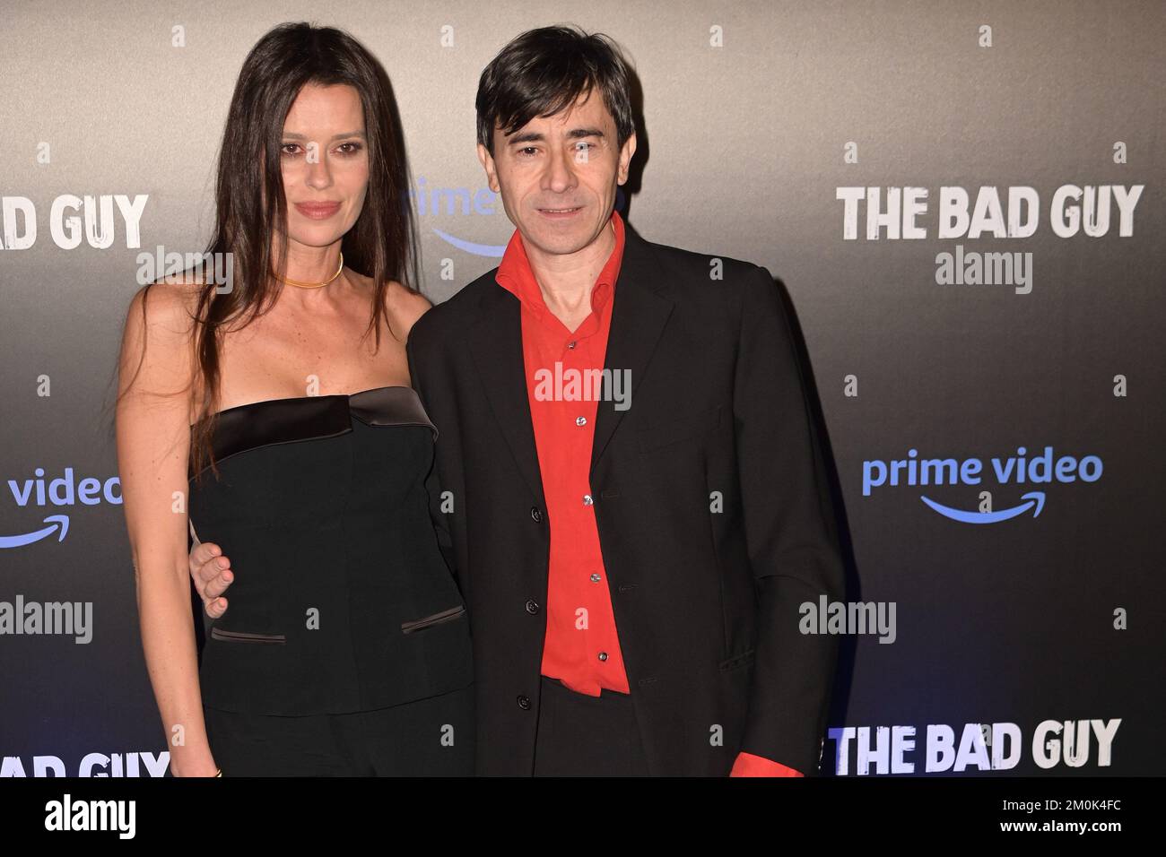 Claudia Pandolfi (L) and Luigi Lo Cascio (R) attend the blu carpet of ...