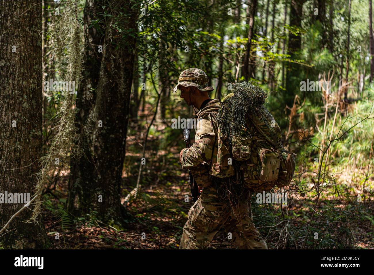 A U.S. Tactical Air Control Party Airman from the 15th Air Support ...