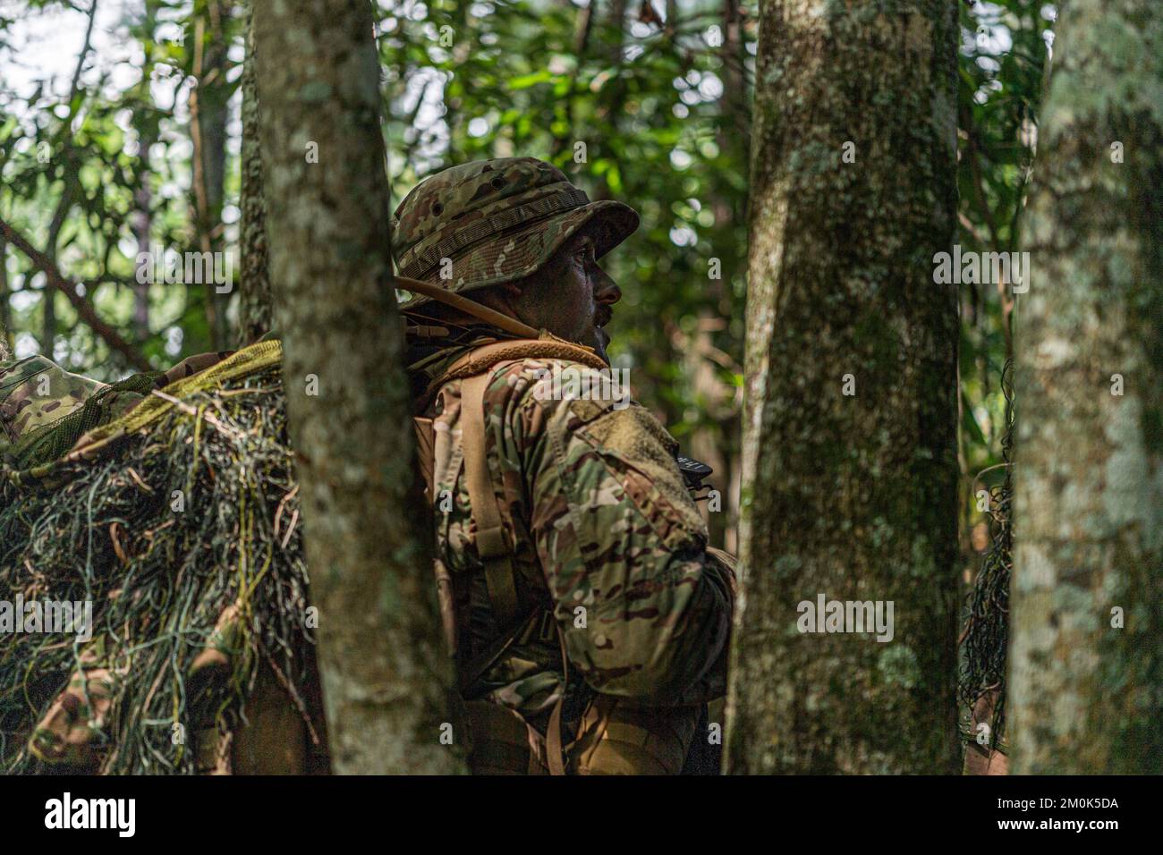 A U.S. Tactical Air Control Party Airman from the 15th Air Support ...